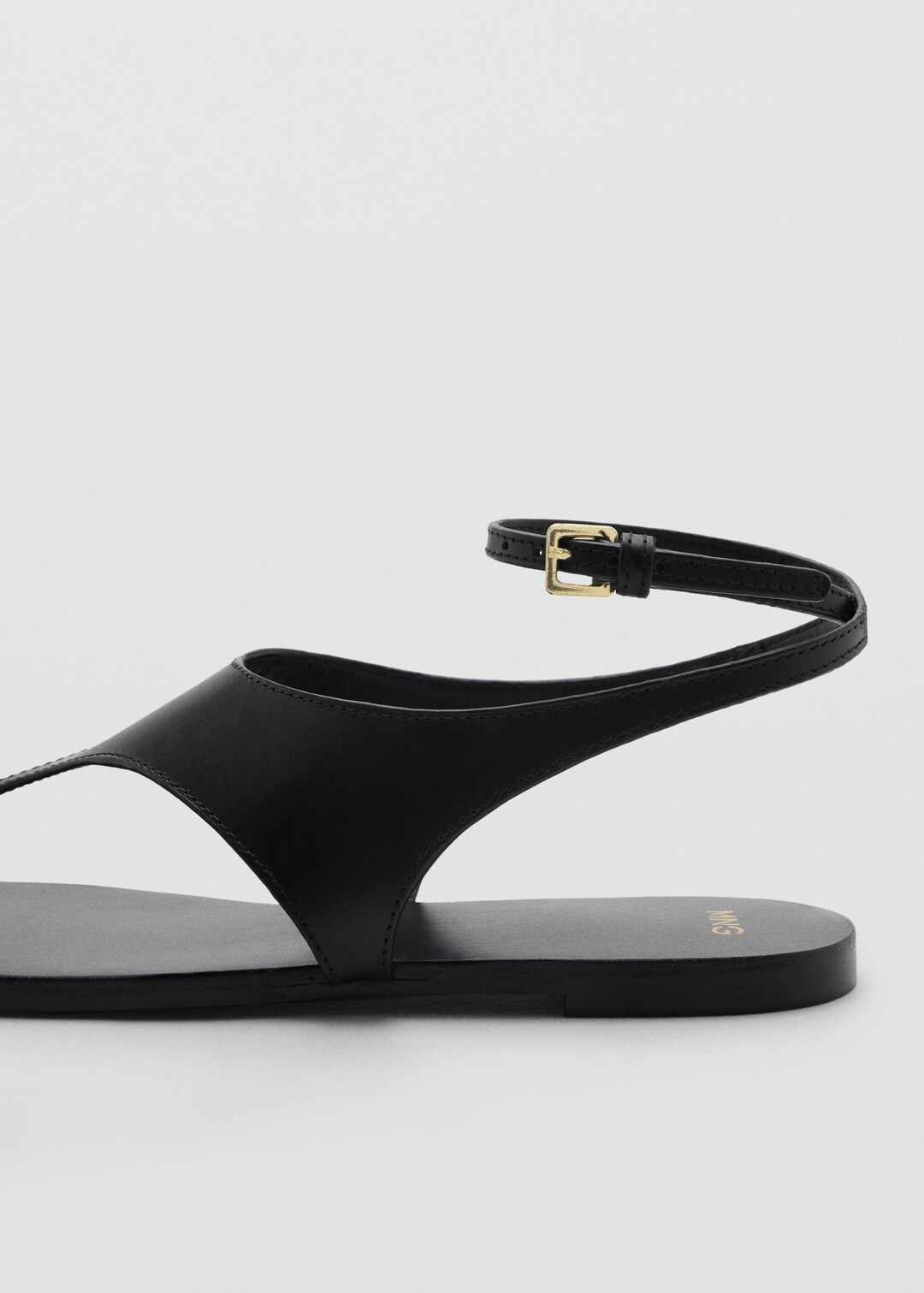Leather straps sandals - Women | MANGO Canada