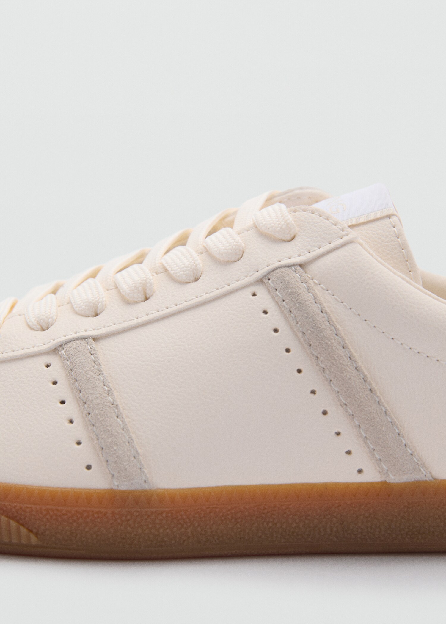 Contrast panel sneakers - Women | MANGO USA