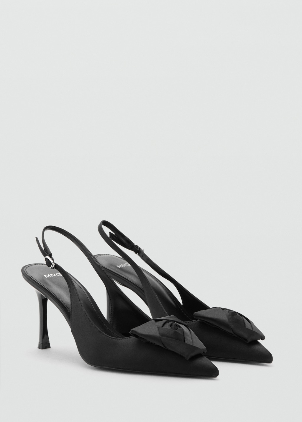 Mango - Satin floral shoes | Plush