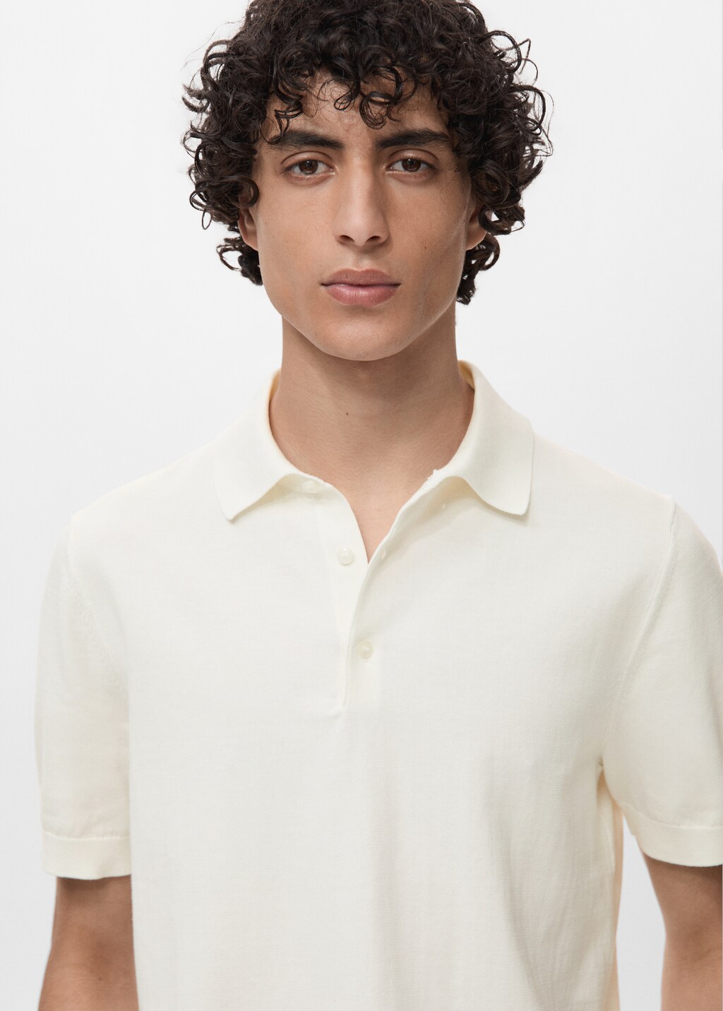 100% cotton fine-knit polo shirt - Men | MANGO USA