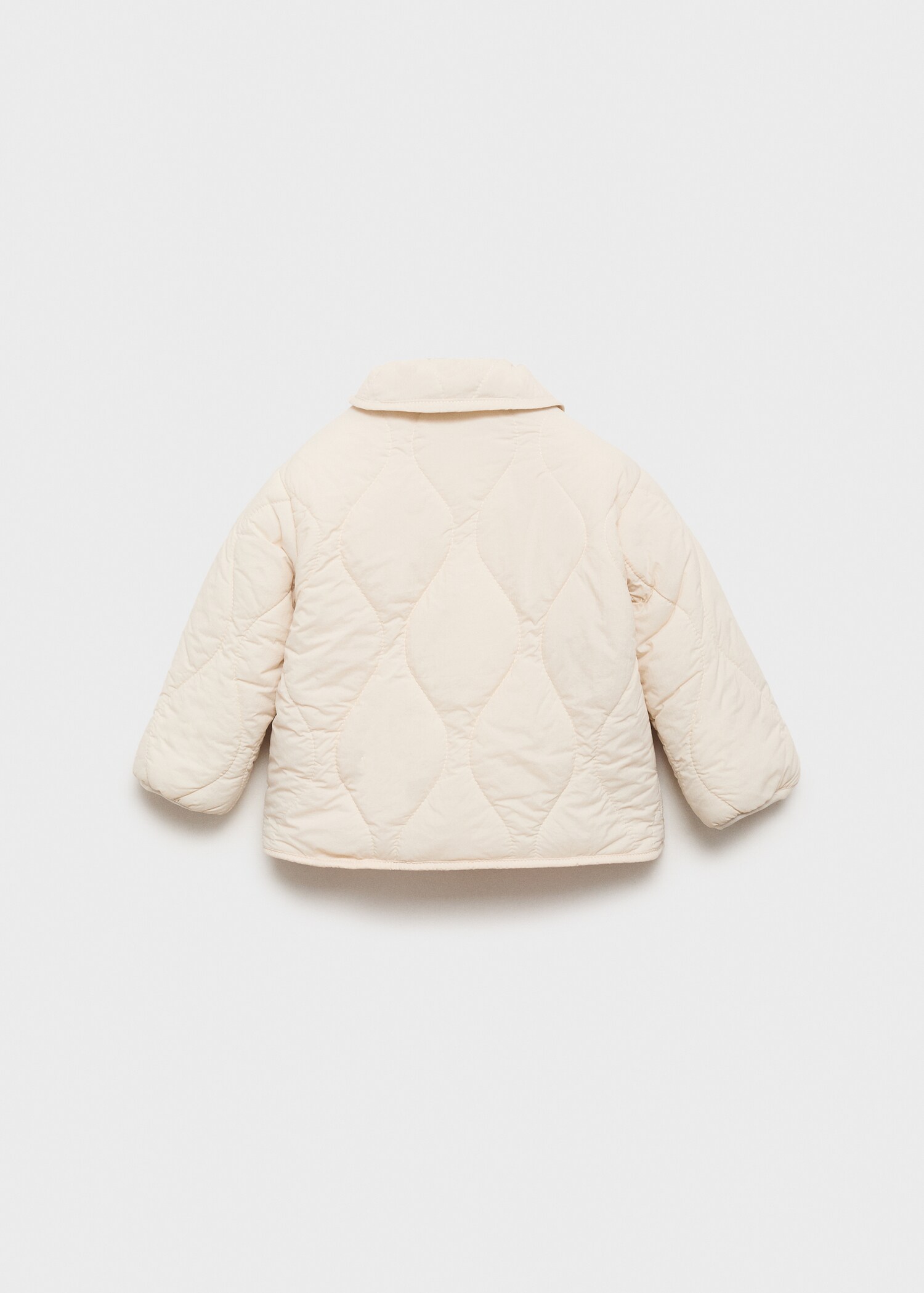 Padded anorak with shearling lining - Kids | MANGO USA