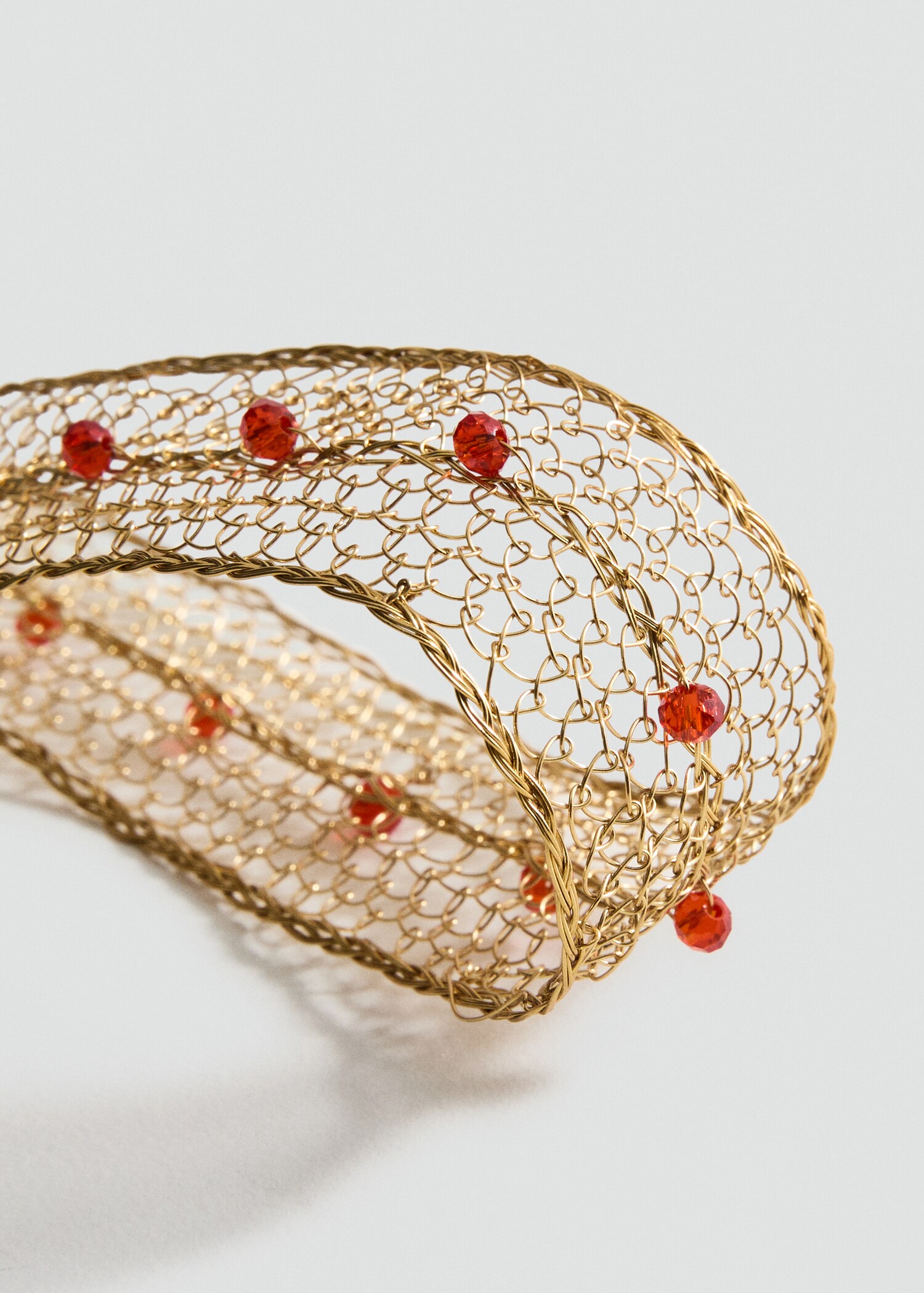 Crystal choker necklace - Women | MANGO USA