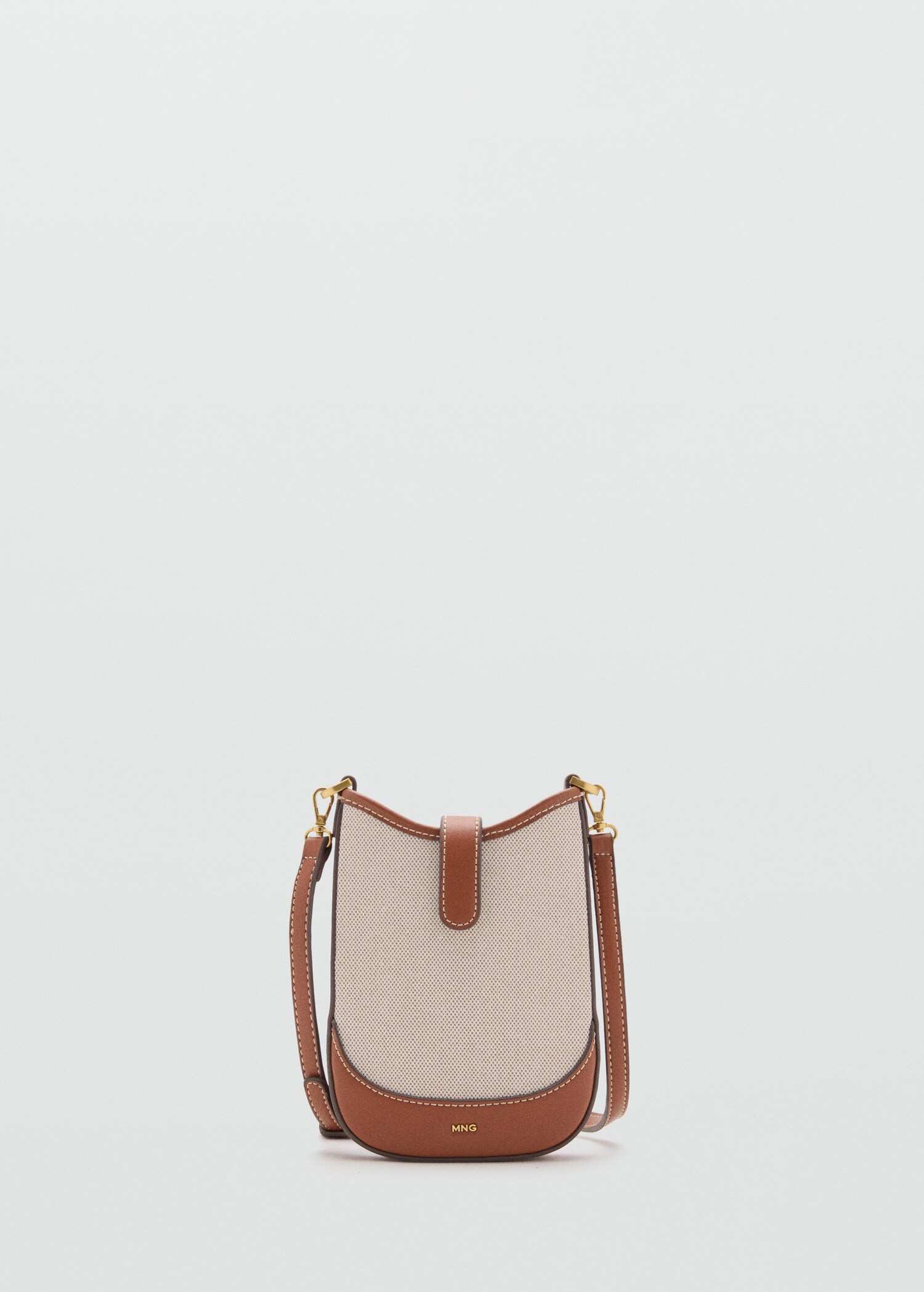 Canvas crossbody cell phone case - Women | MANGO USA