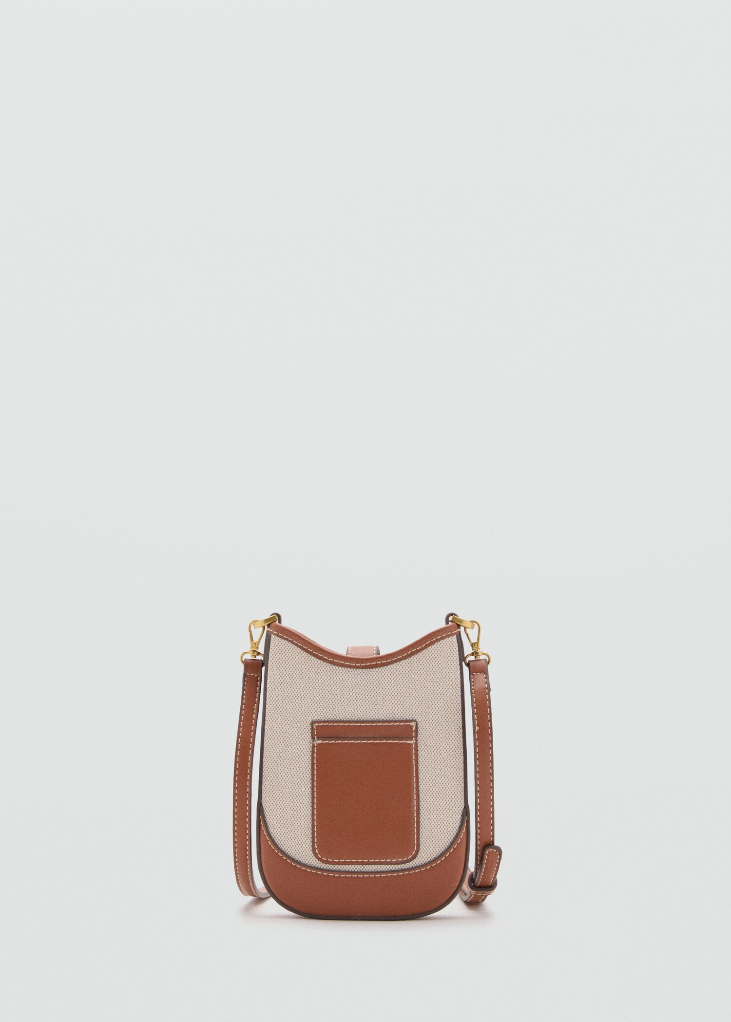 Canvas crossbody cell phone case - Women | MANGO USA