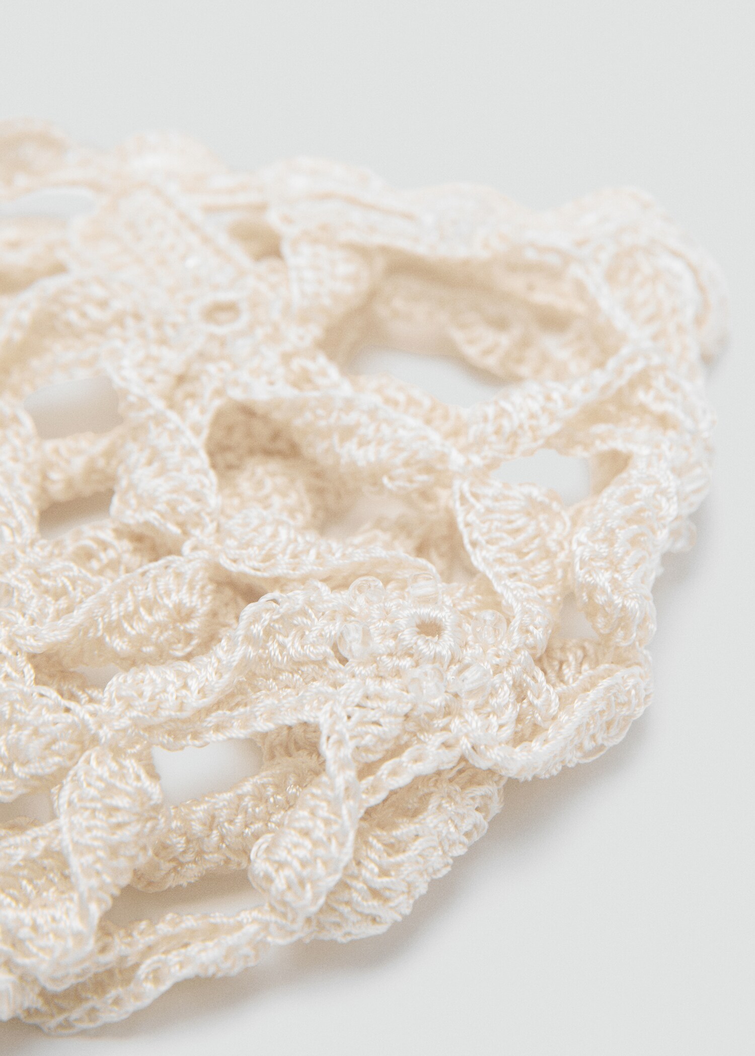 Crochet hat with star design - Women | MANGO USA