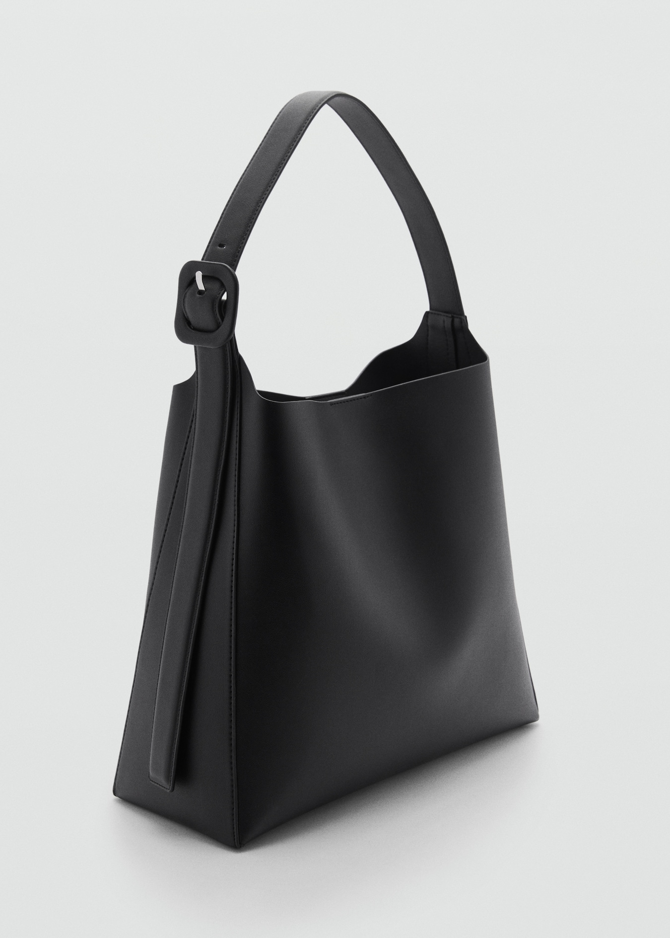 Bucket bag with buckle - Women | MANGO USA