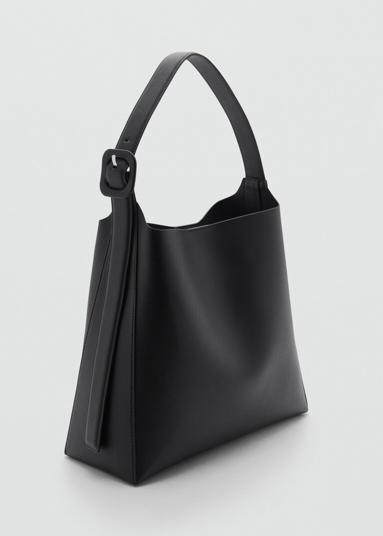 Bucket bag with buckle - Women | MANGO USA