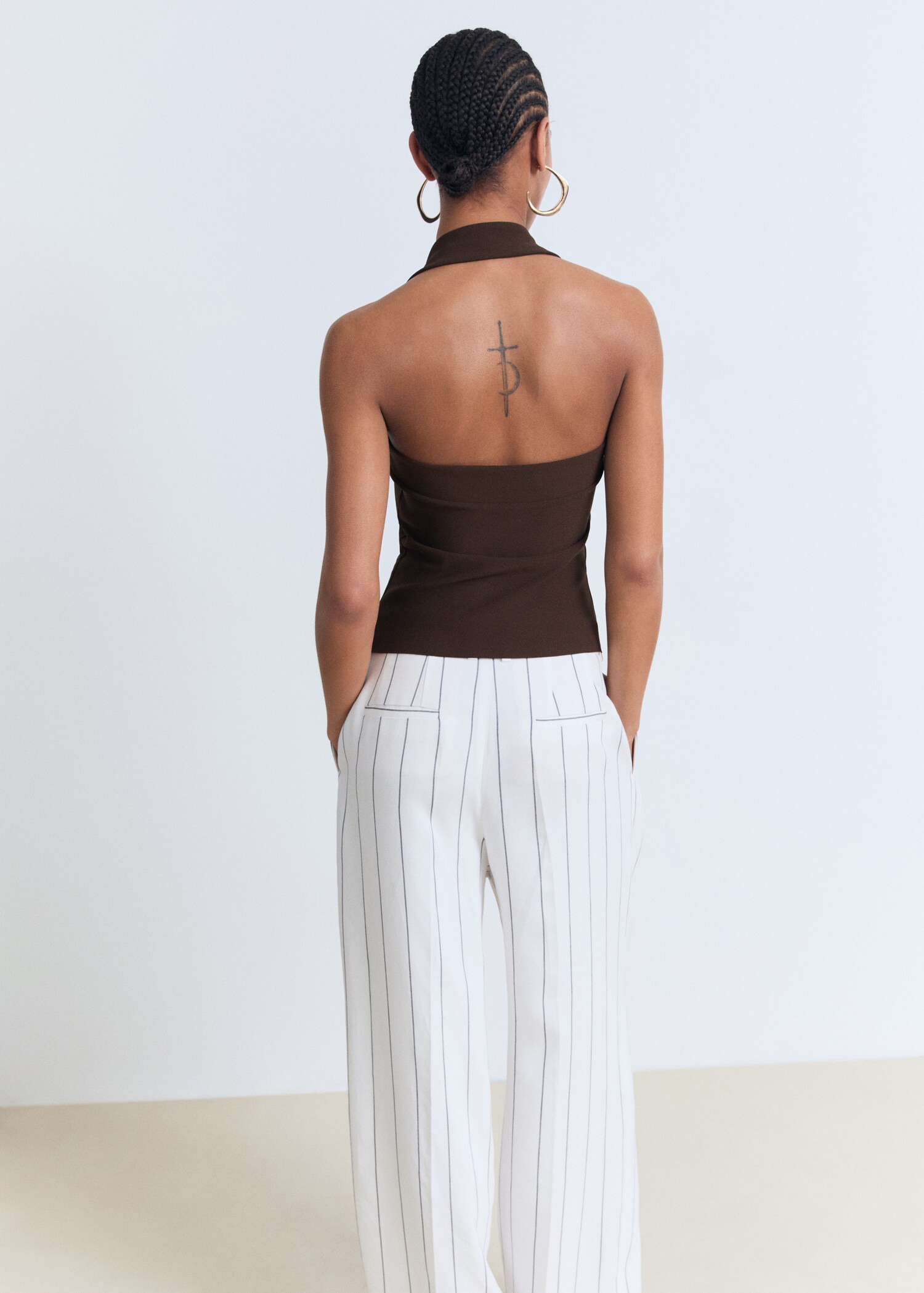 Halter-neck top - Women | MANGO USA