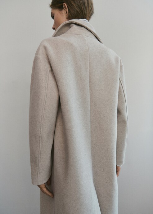 Doppelreihiger Midi-Mantel - Damen | MANGO Österreich