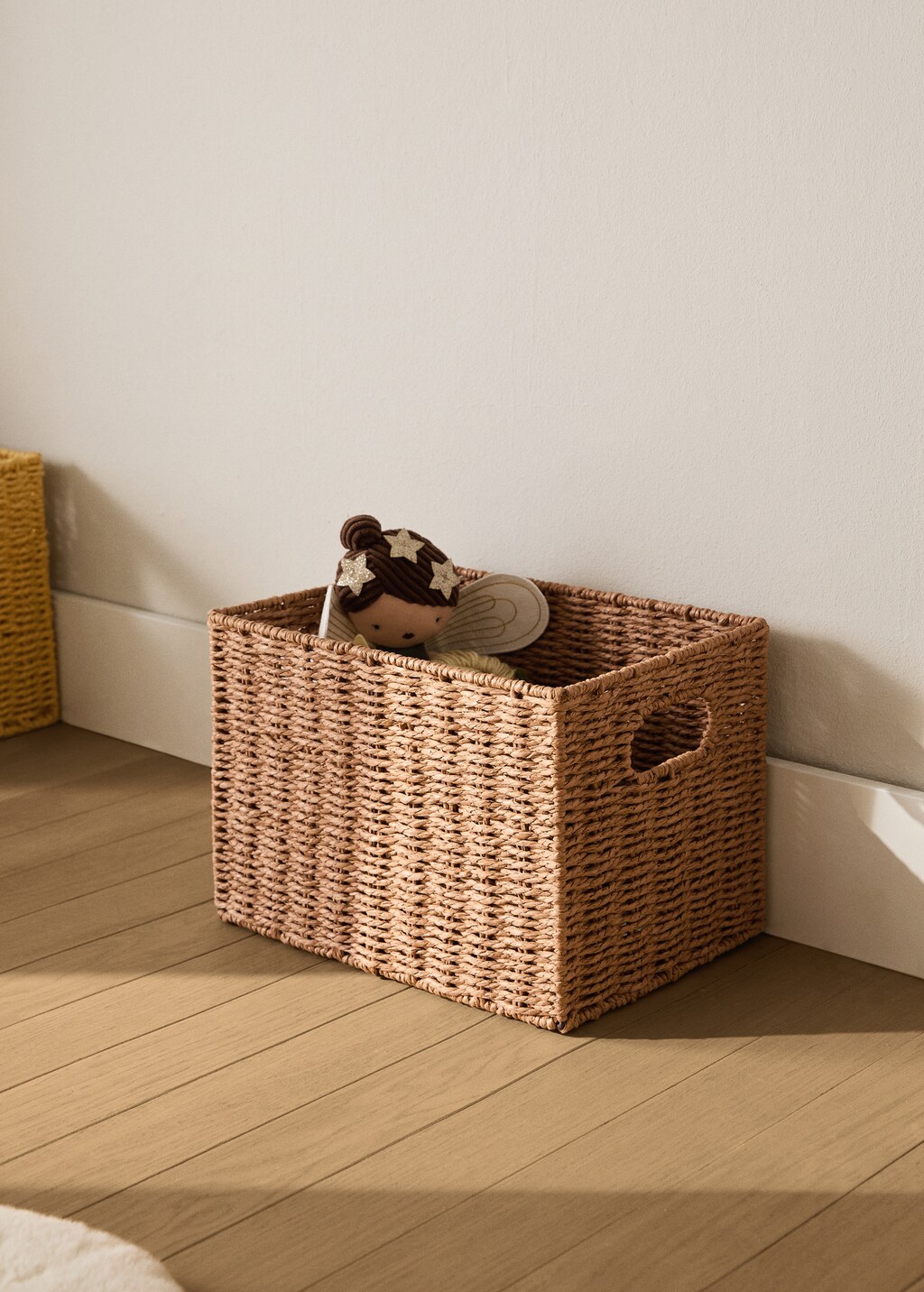Small paper basket - Home | MANGO Greece