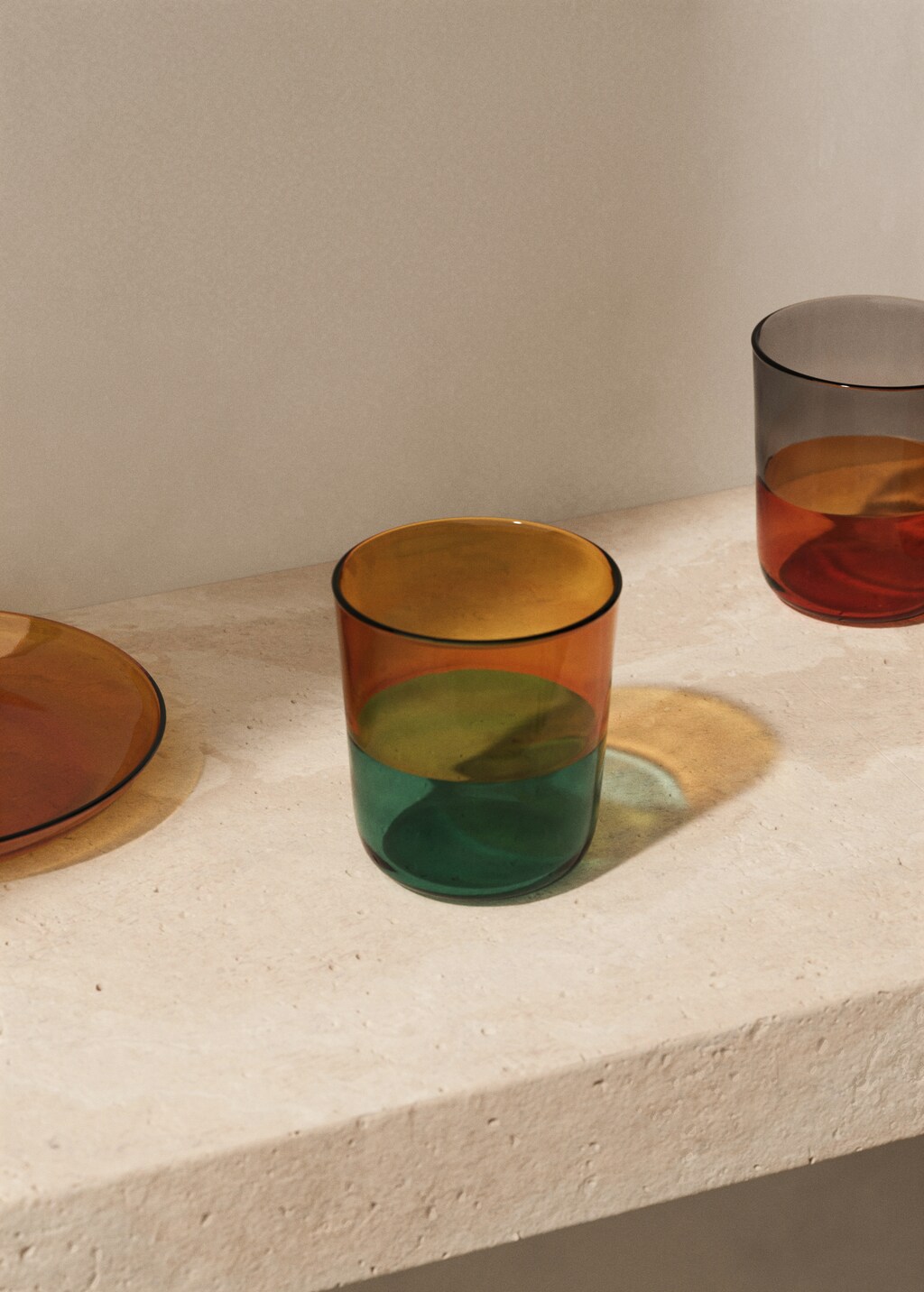 Two-tone borosilicate glass - Home | MANGO Sweden