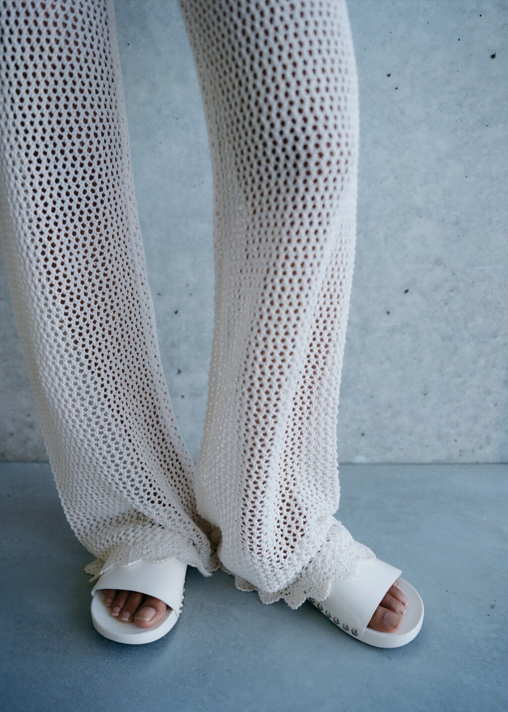 Studded leather sandals | MANGO Gambia