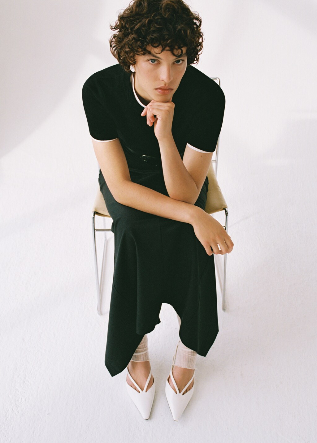 Kitten-heel pointed shoes | MANGO South Africa