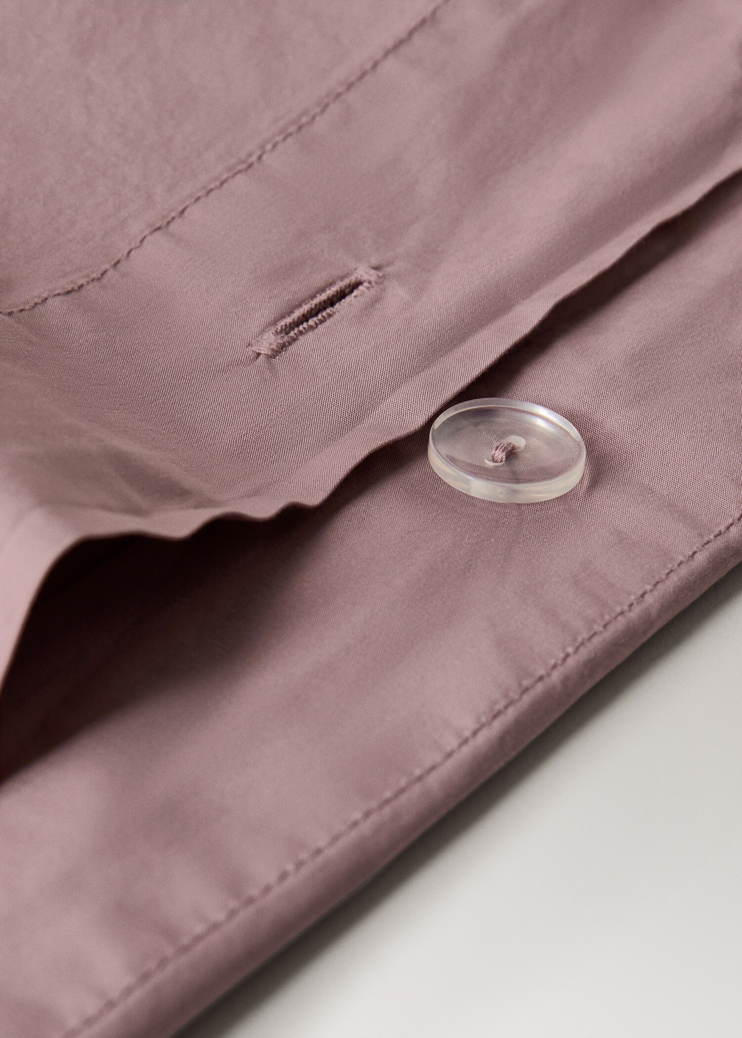 300-thread count double-stitched cotton duvet cover for a 150/160 cm ...