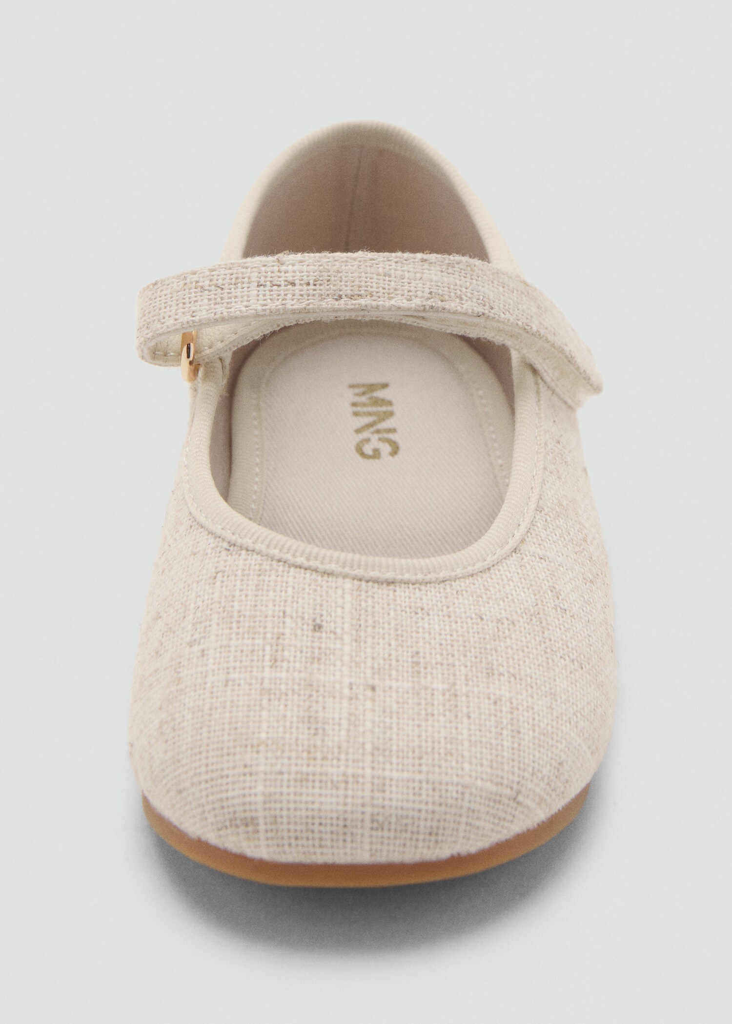 Velcro fastening straps ballerina - Kids | MANGO Malaysia