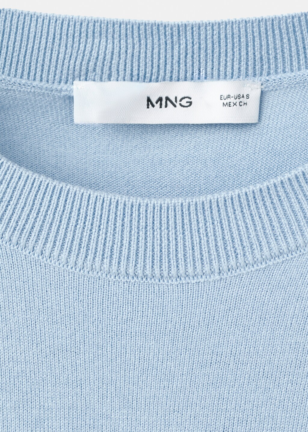 Round-neck knitted sweater - Women | MANGO Macedonia