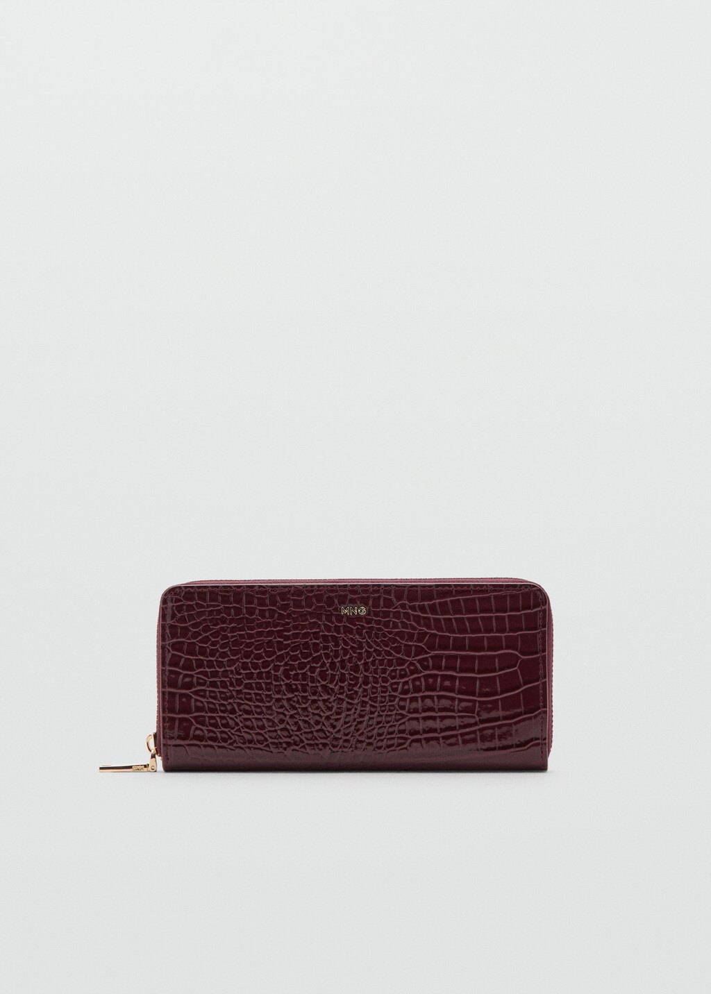 Croc-effect wallet - Women | MANGO South Africa