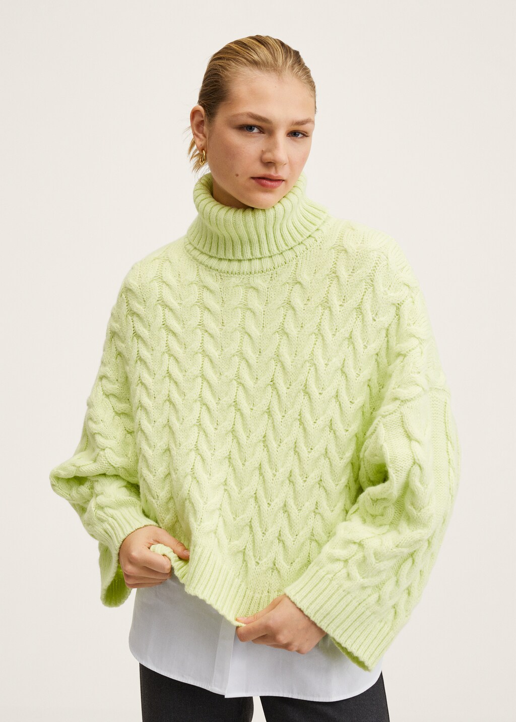 Oversize Knit Sweater Women Mango Nigeria
