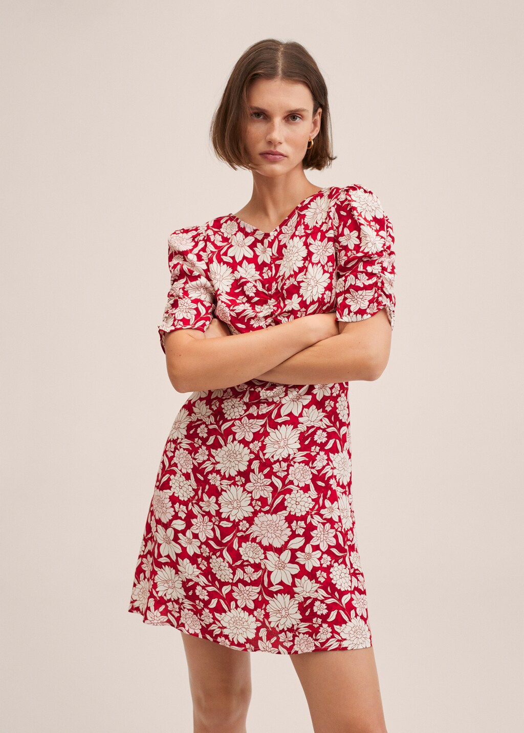 Flower print dress - Women | MANGO Pakistan