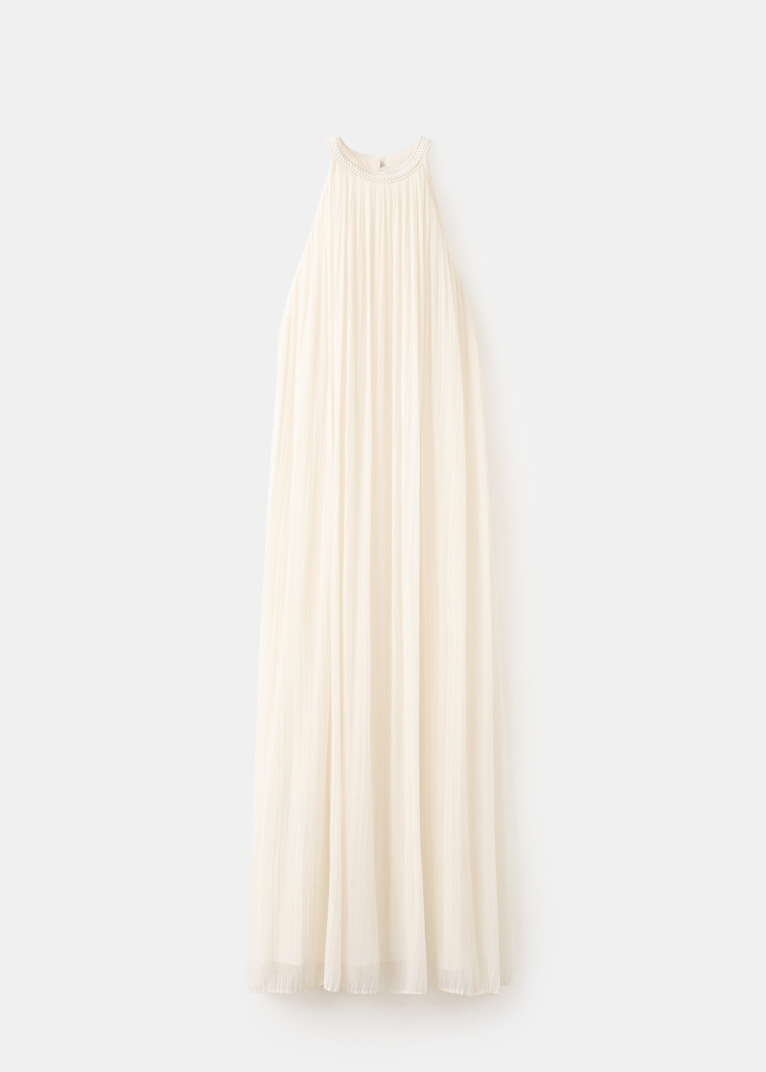 A-line halter neck dress - Women | MANGO Indonesia