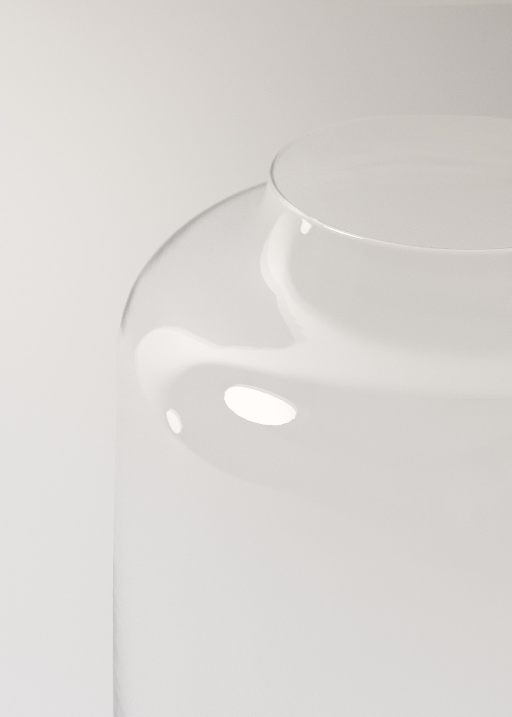 Large glass vase - Home | MANGO Norway