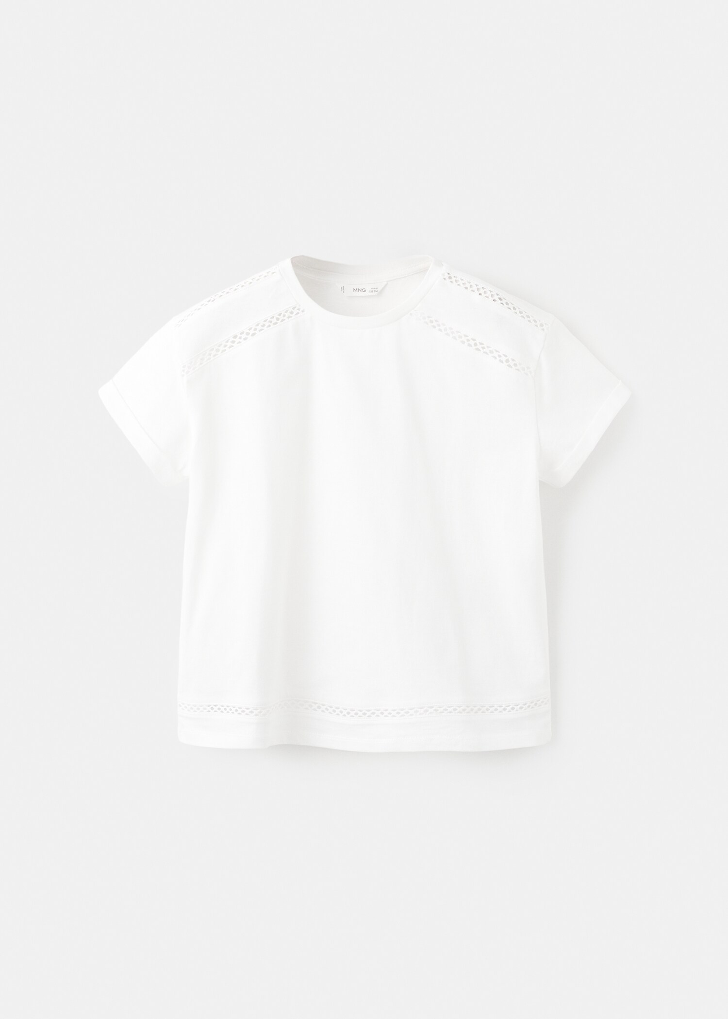 Openwork details T-shirt - Kids | MANGO India