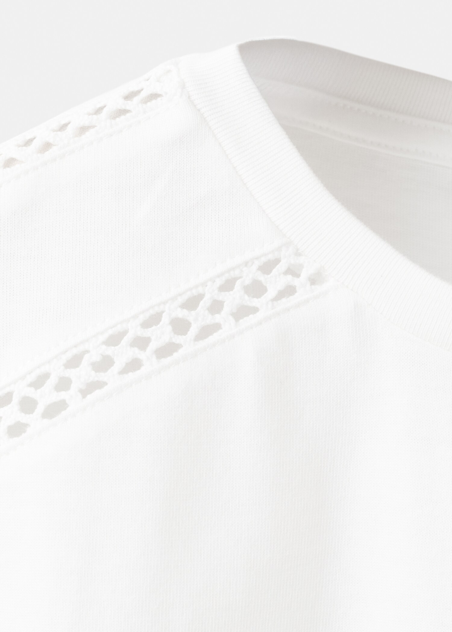 Openwork details T-shirt - Kids | MANGO India