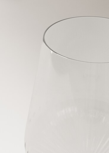 Embossed borosilicate cup - Home | MANGO Ireland