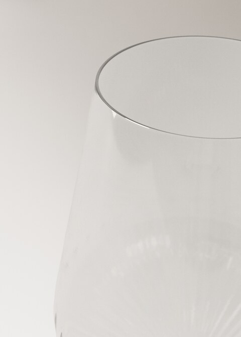 Embossed borosilicate cup - Home | MANGO Ireland