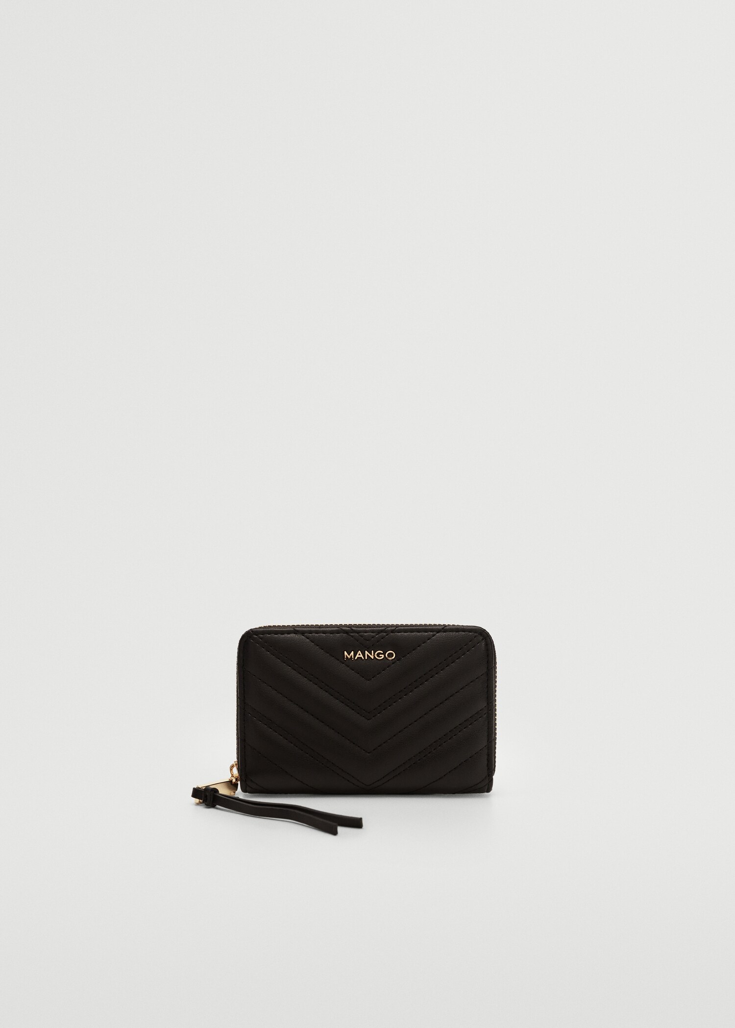 Padded logo wallet - Women | MANGO Lebanon