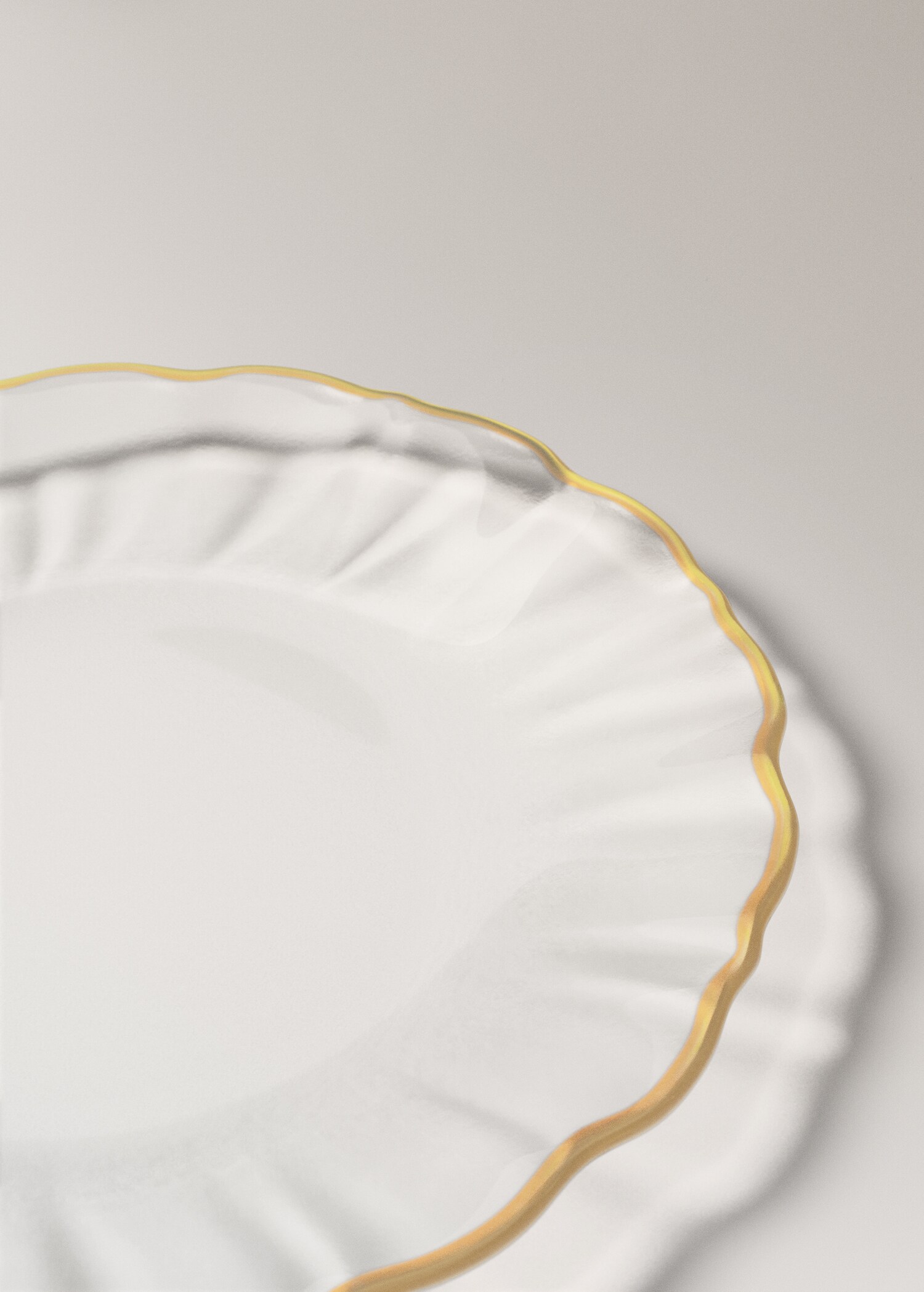 Contrast glass plate - Home | MANGO Norway