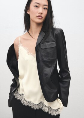 Lace top | MANGO Chad