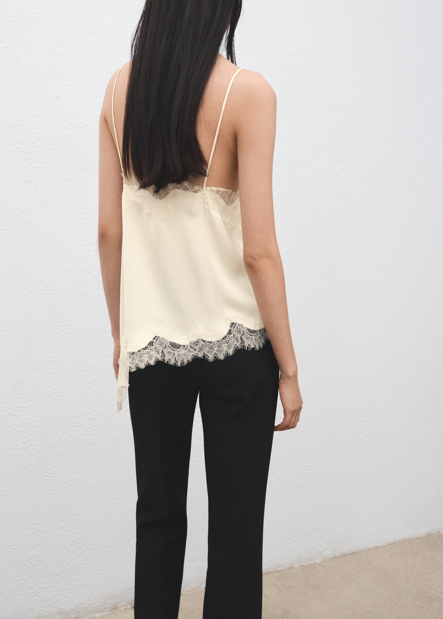 Lace top | MANGO Chad