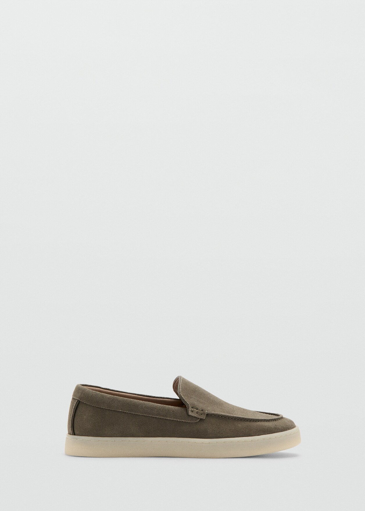 Split leather shoes - Men | MANGO USA