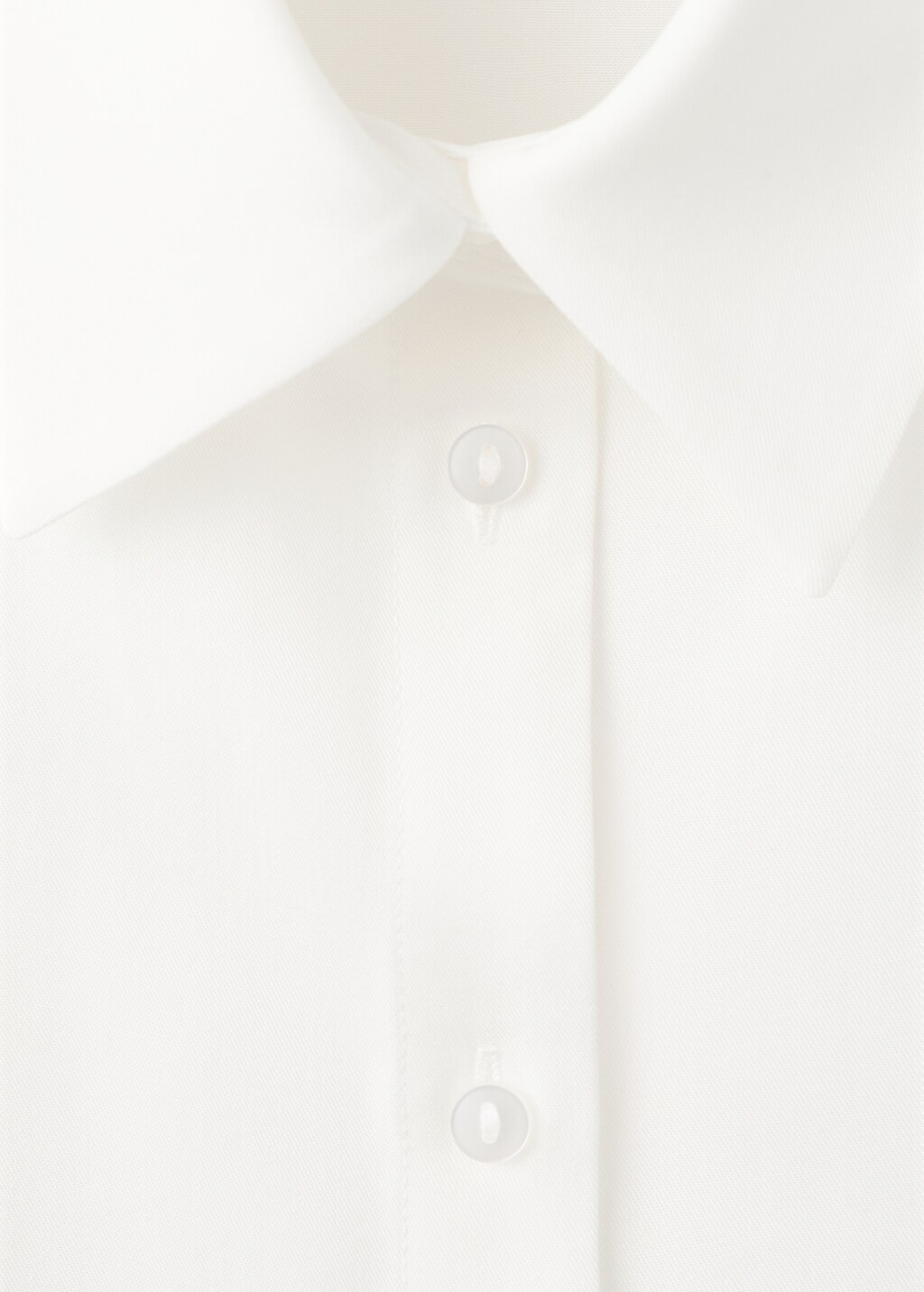 Camisa lyocell recta - Mujer | MNG Guatemala