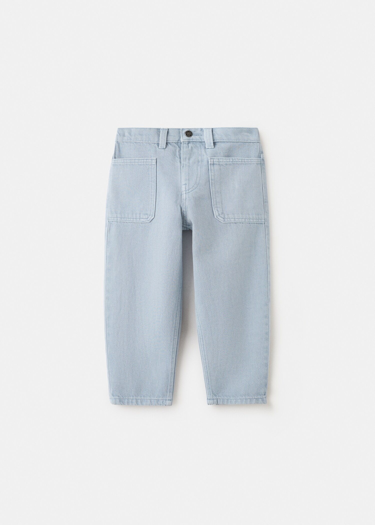 Jean droit taille élastique - Enfants | MANGO Canada