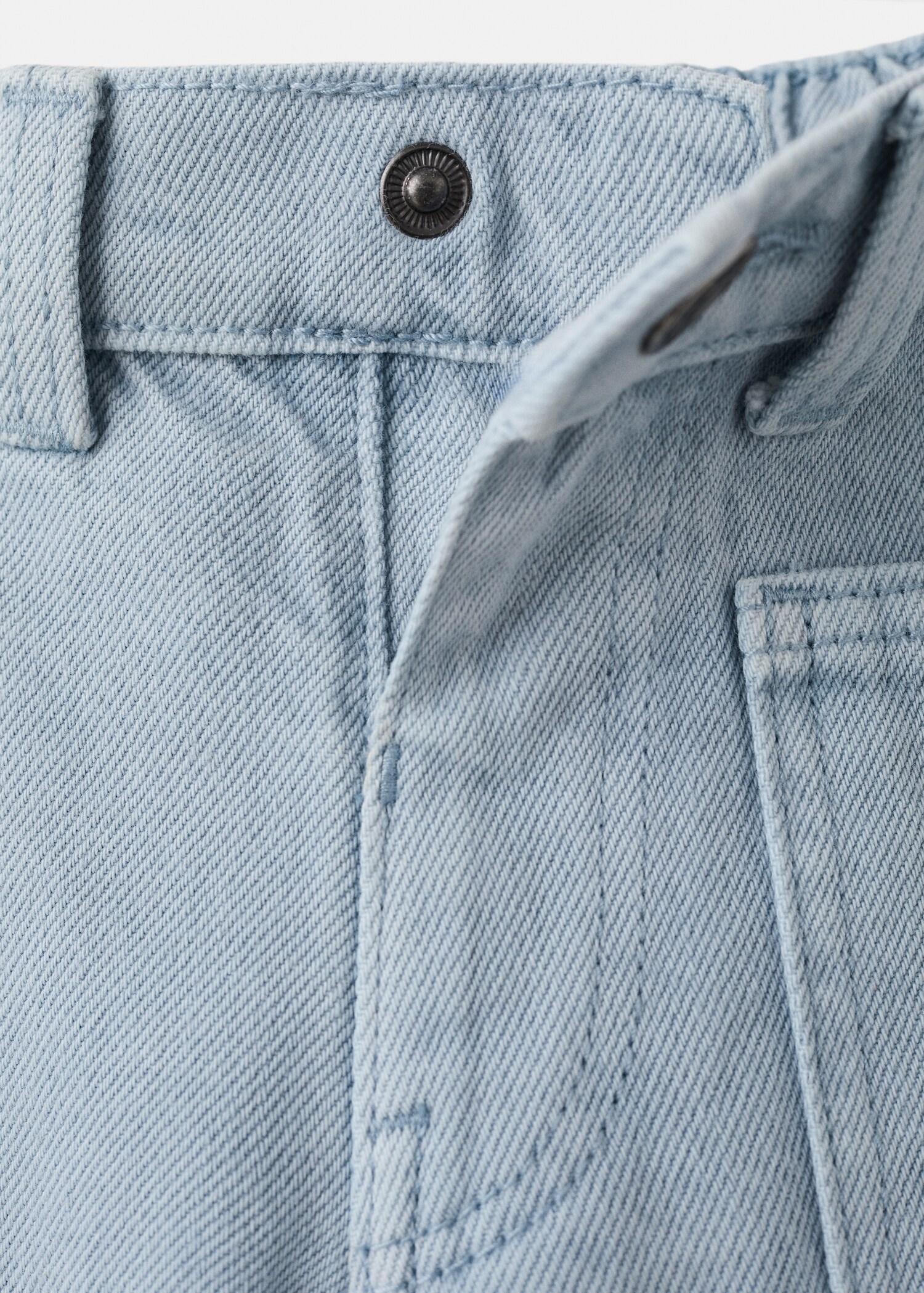 Jean droit taille élastique - Enfants | MANGO Canada