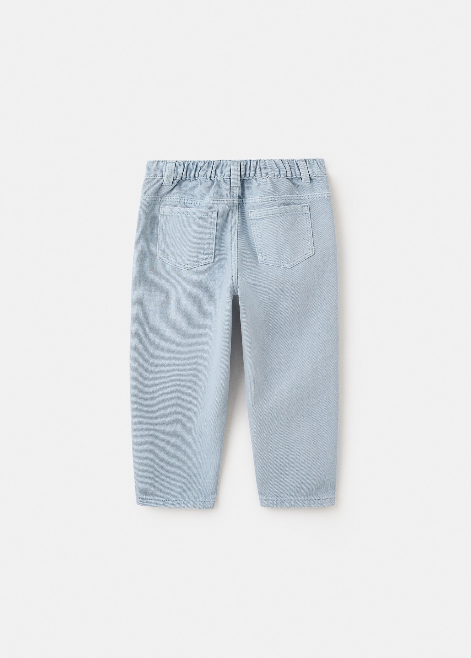 Jean droit taille élastique - Enfants | MANGO Canada