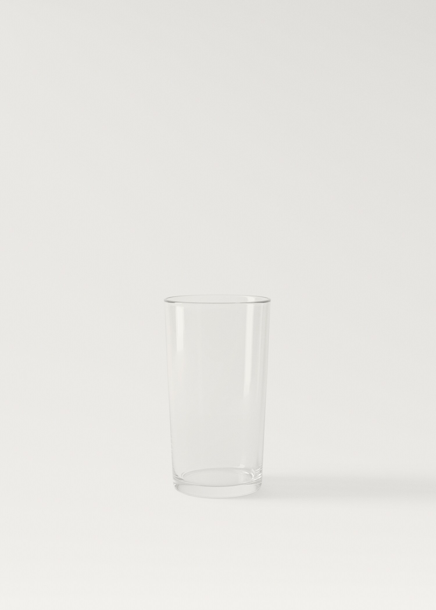 Large glass with plain design | MANGO Finland