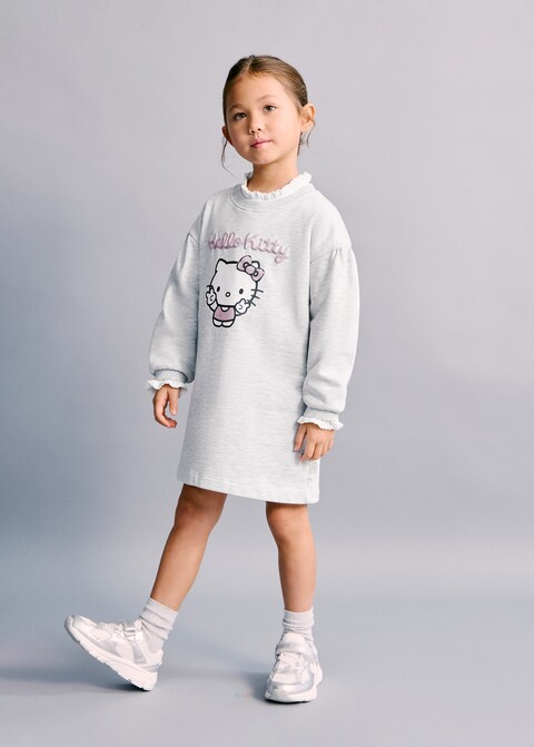 Hello Kitty sweatshirt dress - Kids | MANGO Canada