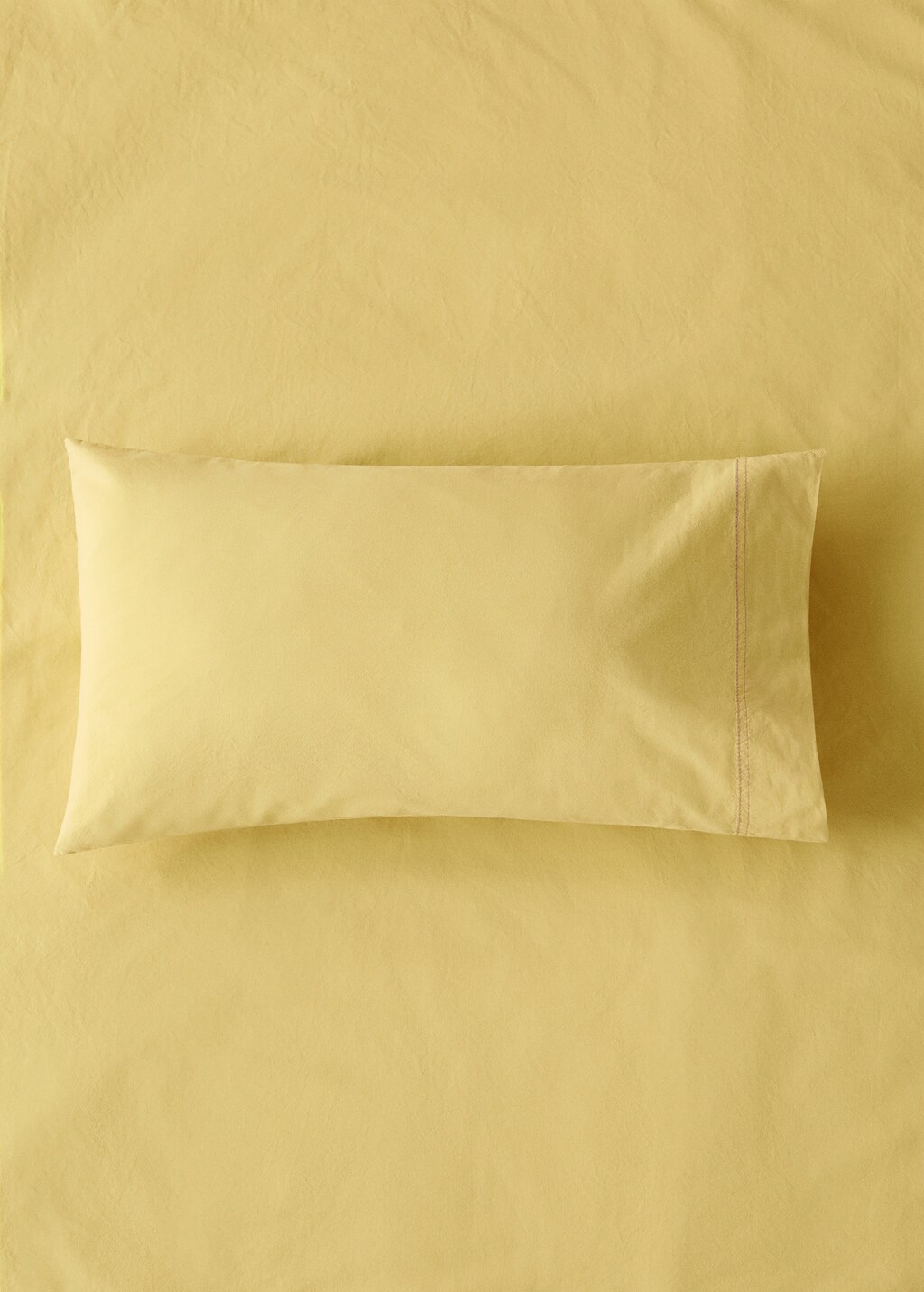 Children's washed cotton double-stitched pillowcase 30x50 cm - Home ...