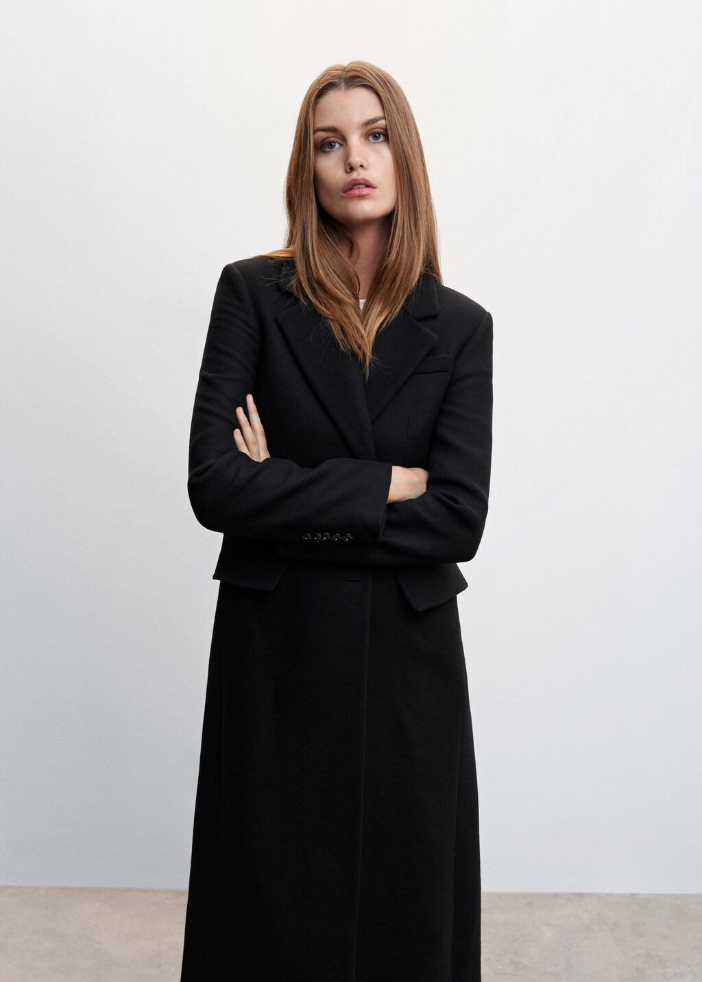 Wool overcoat - Woman | MANGO Moldova