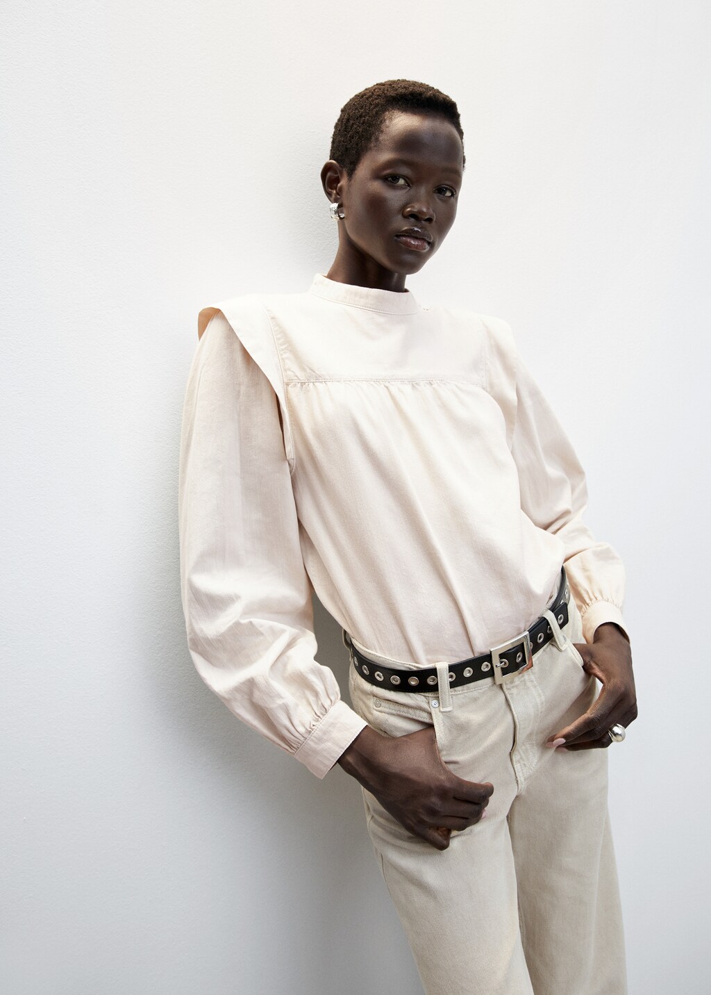 Boho style blouse - Women | MANGO Iraq