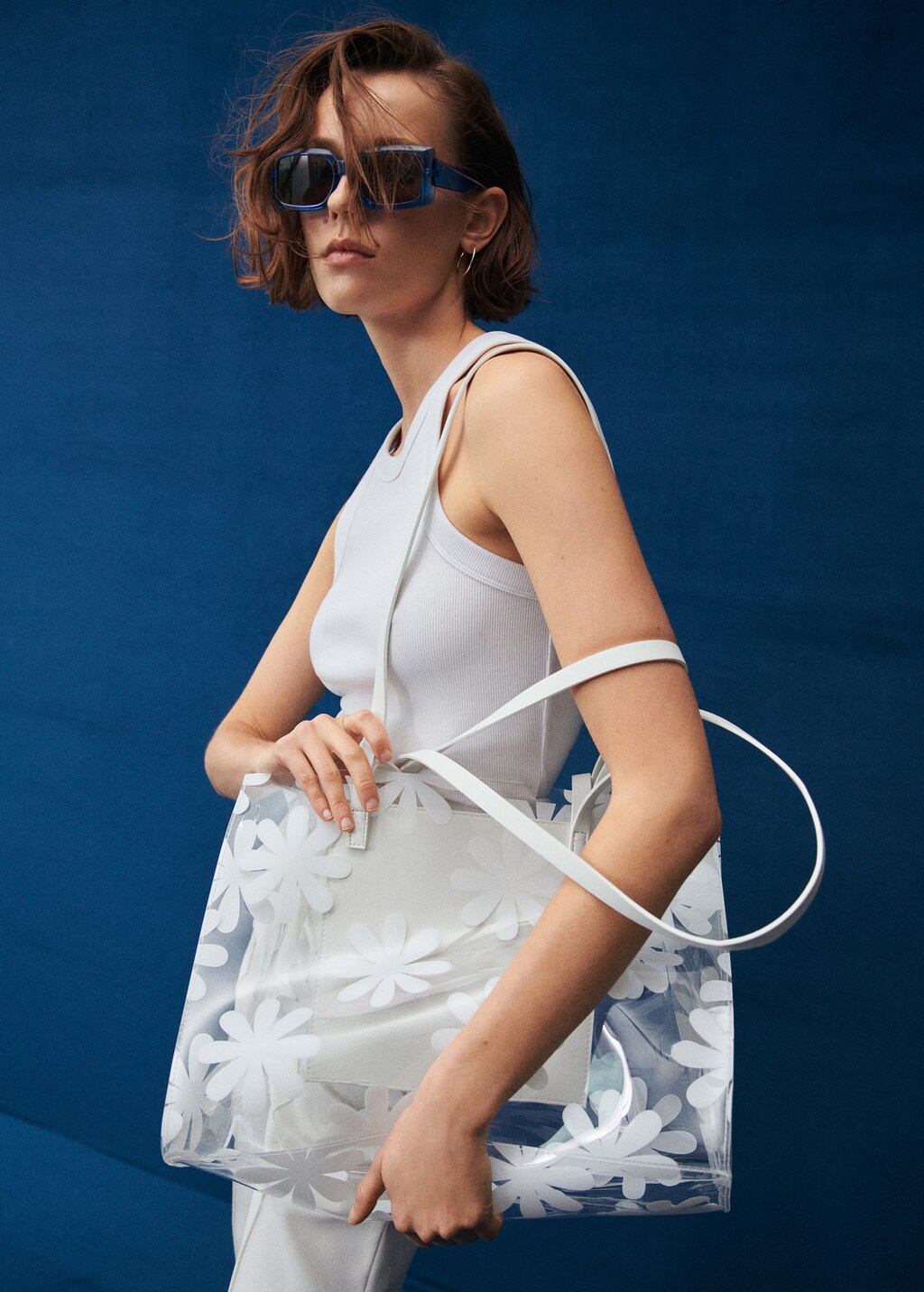 See Through Shopper Bag Women Mango Pakistan