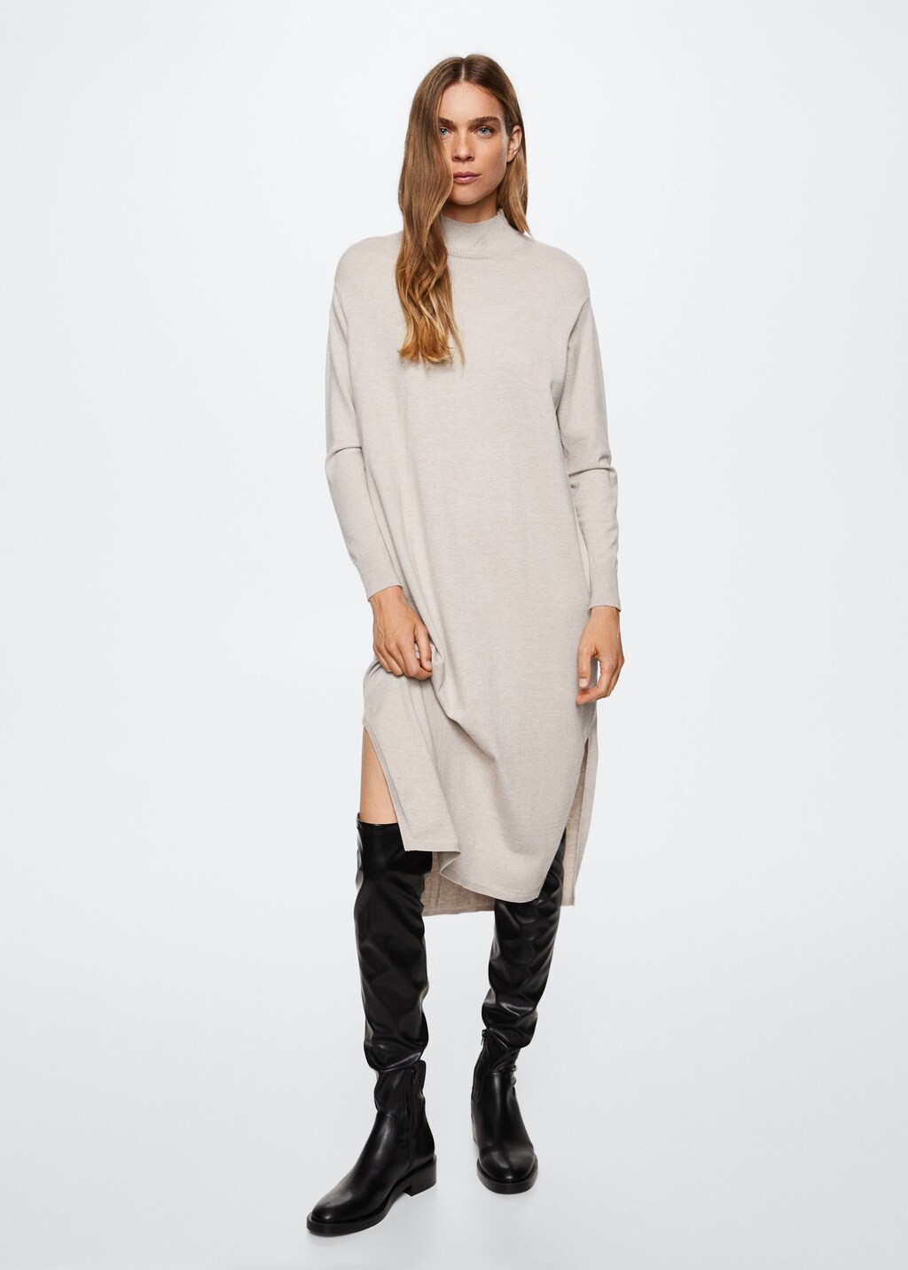 Knee-length boots - Women | MANGO Iraq
