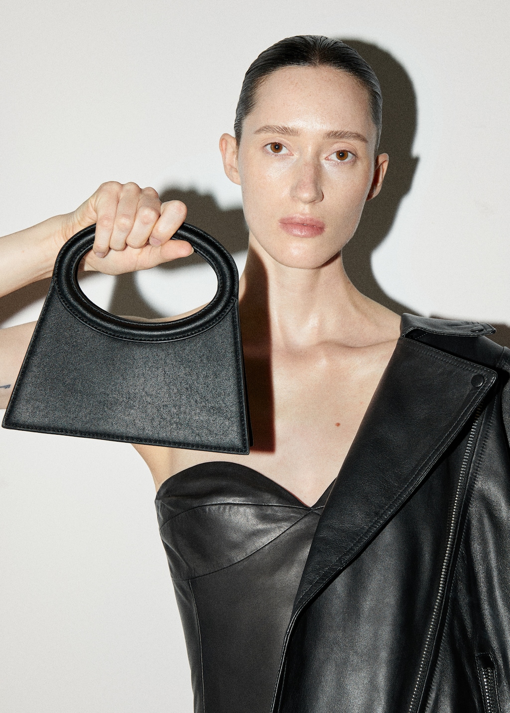 Geometric bag - Women | MANGO Georgia Geometric bag - Women | MANGO Georgia
