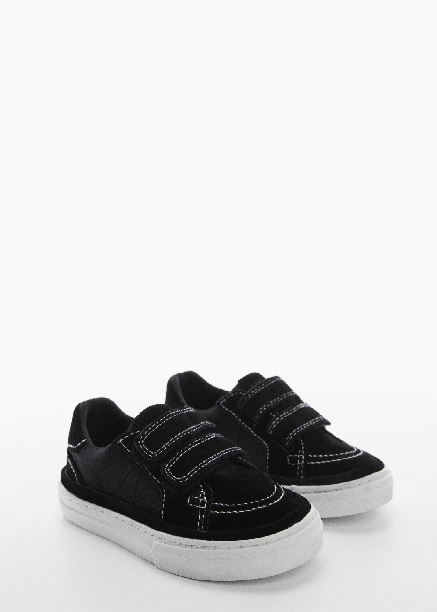 Deportivas piel velcro