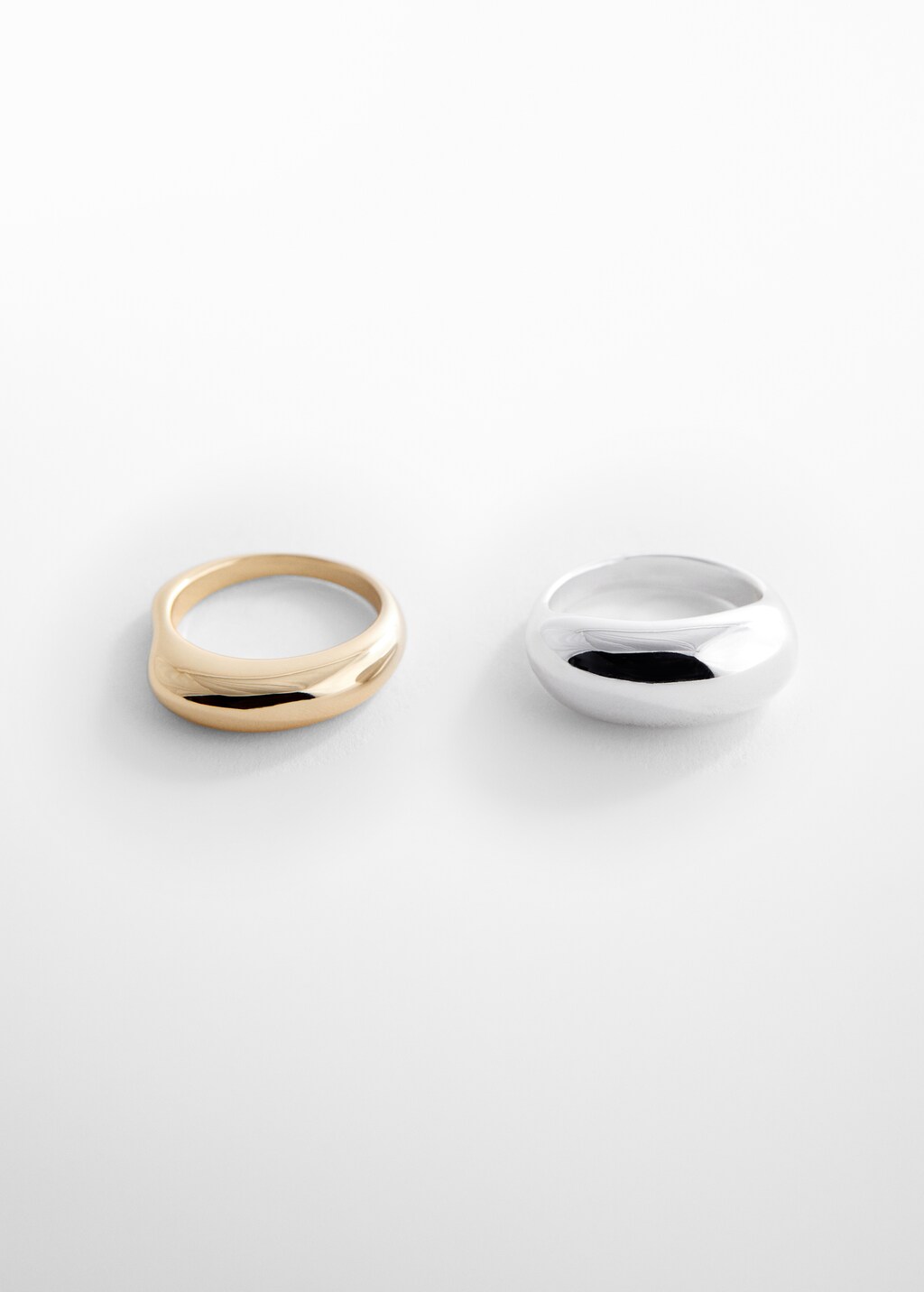 Metal ring set - Women | MANGO Vietnam
