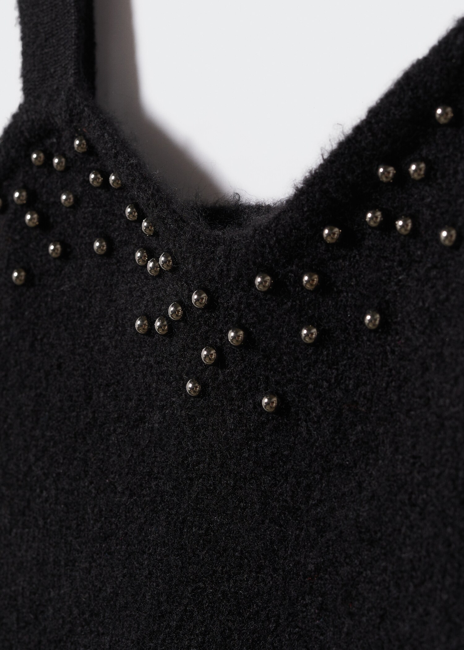 Knitted Cropped Top Woman Mng Australia