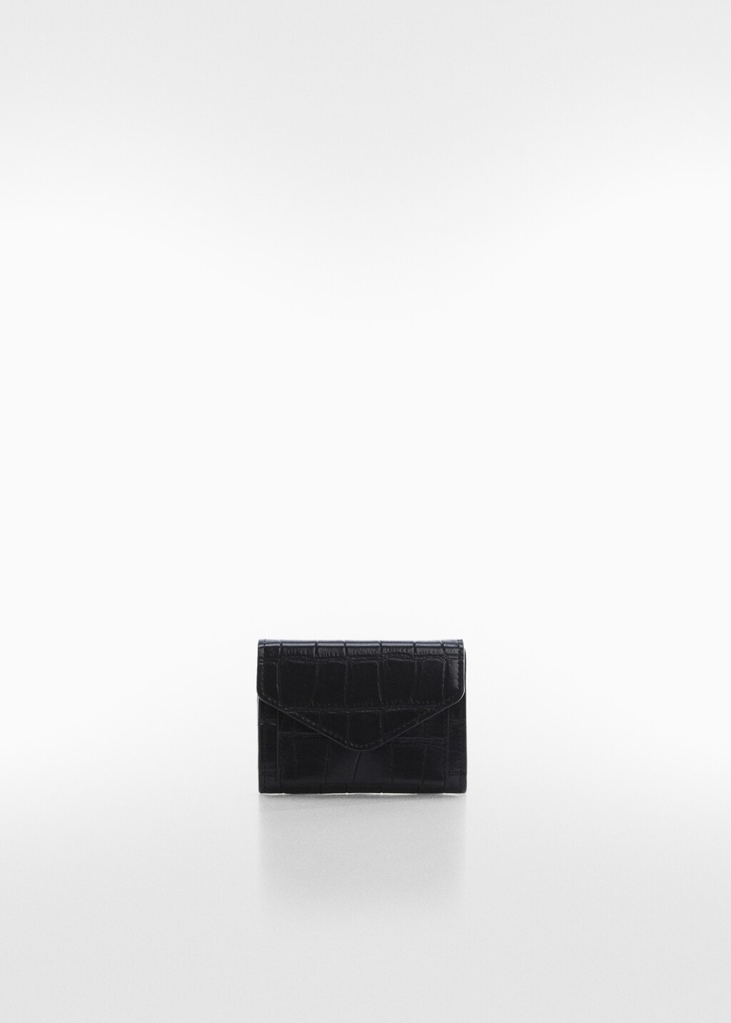 Croc-effect flap purse - Women | MANGO Armenia Croc-effect flap purse - Women | MANGO Armenia